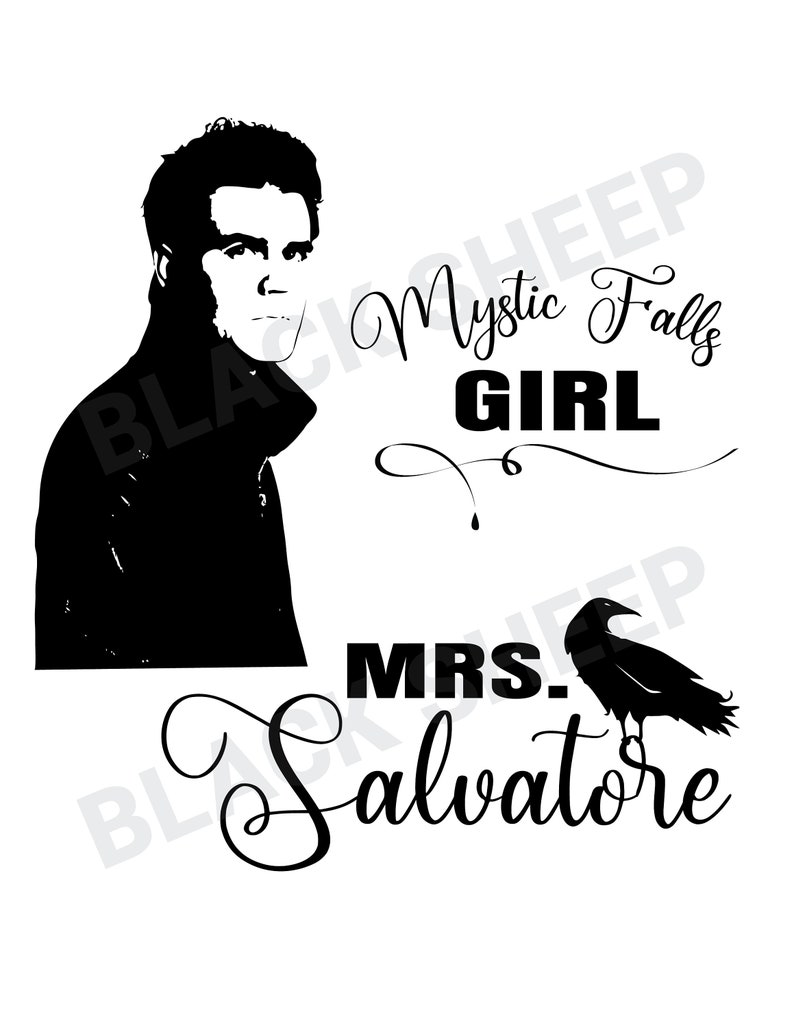 Vampire Diaries Svg, Stefan, Salvatore, Vampire, Cricut Svg, Cricut Cut ...