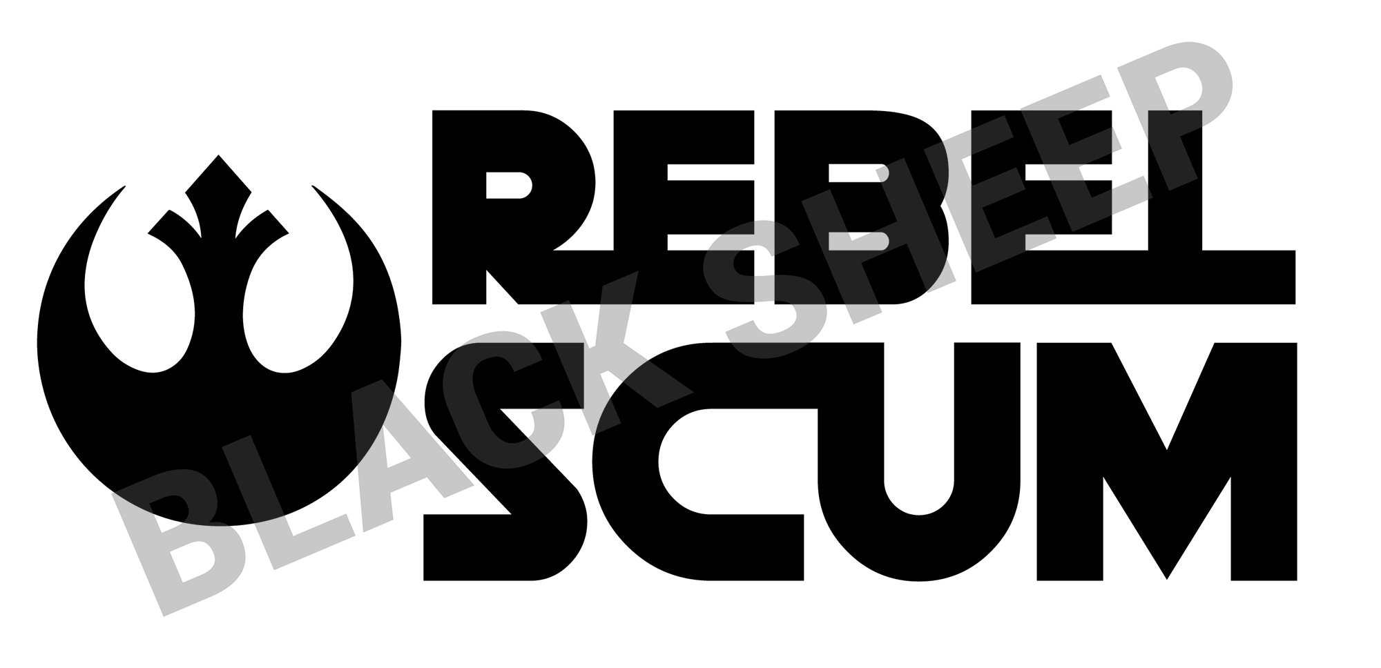 Star Wars Rebel Scum, Star Wars Cricut, Star Wars Svg File, Svg File ...