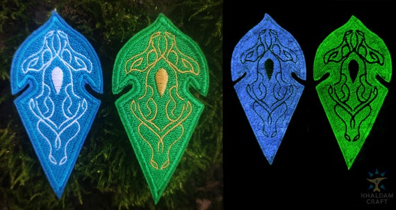 Elf Shield Patch High Elf Wood Elf Fantasy Shield Elven - Etsy