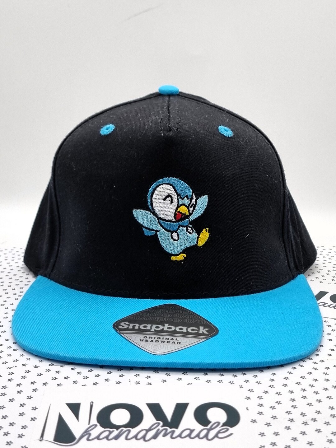 Piplup Oshawott Charizard Custom Made Embroidered Pokemon Cap Spring ...