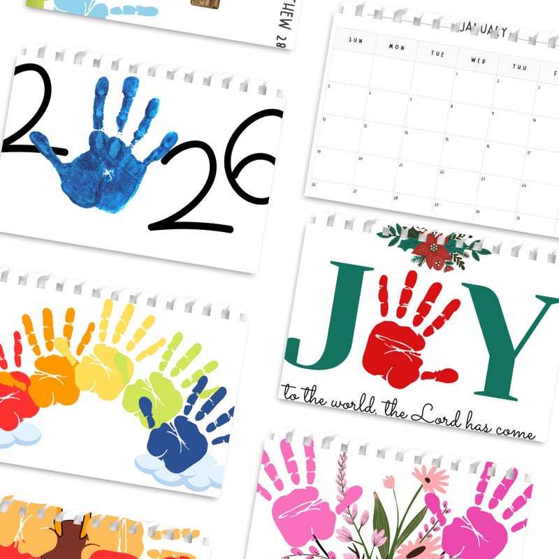 Christian Printable Calendar 2026 Bible Verse - Etsy