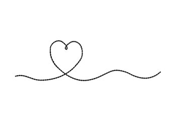 One line embroidery | Etsy