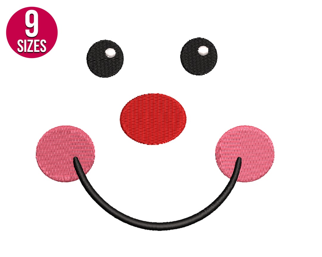 Gingerbread Man Face Machine Embroidery Design, Instant Download - Etsy