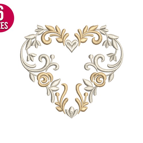 Heart Hands Machine Embroidery Design Valentines Day - Etsy