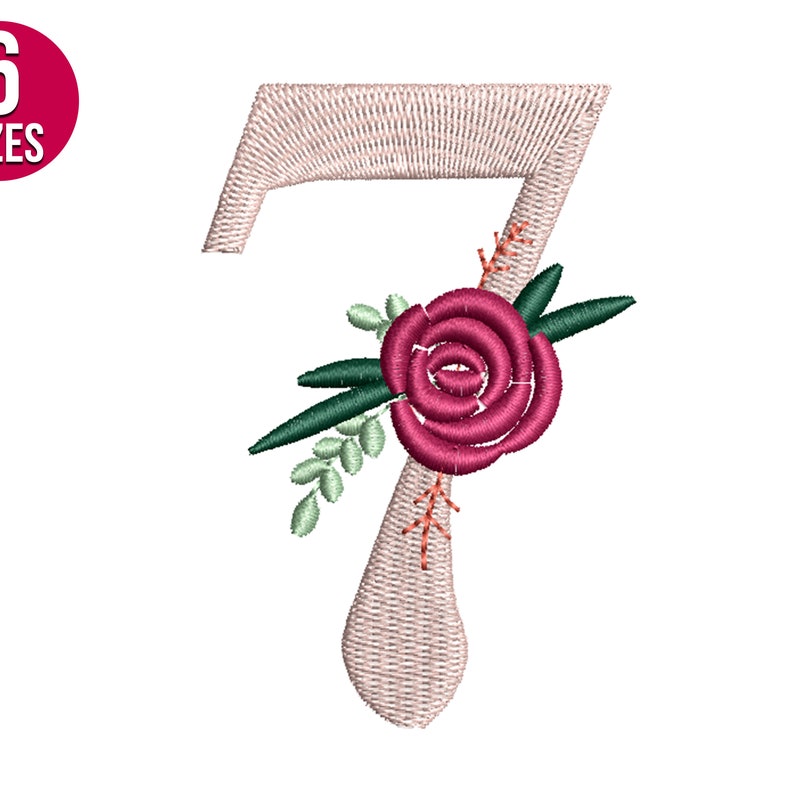 Floral Embroidery - Etsy