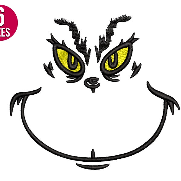 Grinch Face - Etsy