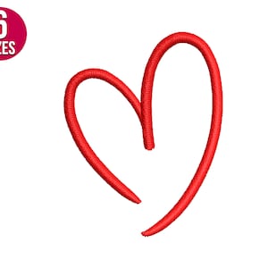 Mini Heart Embroidery Design, Heart Shape, Love, Valentines Day Machine ...