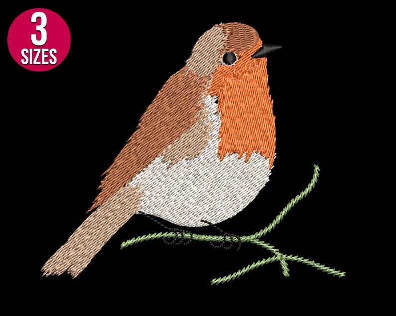 Bird Embroidery Design Machine Embroidery File Animal | Etsy
