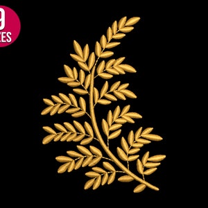 Tree Branch Embroidery Design, Christmas, Xmas, Machine Embroidery File ...