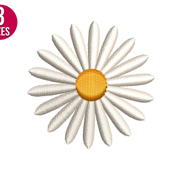 Daisy Embroidery - Etsy