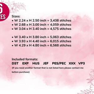 Rainbow Embroidery Design With Flower, Floral, Machine Embroidery File ...