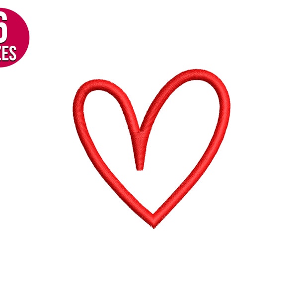 Heart Embroidery - Etsy