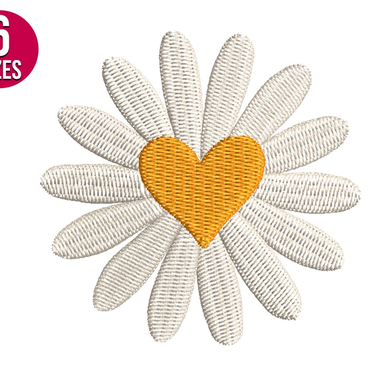 Daisy Embroidery Pattern - Etsy