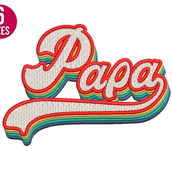Papa Embroidery - Etsy