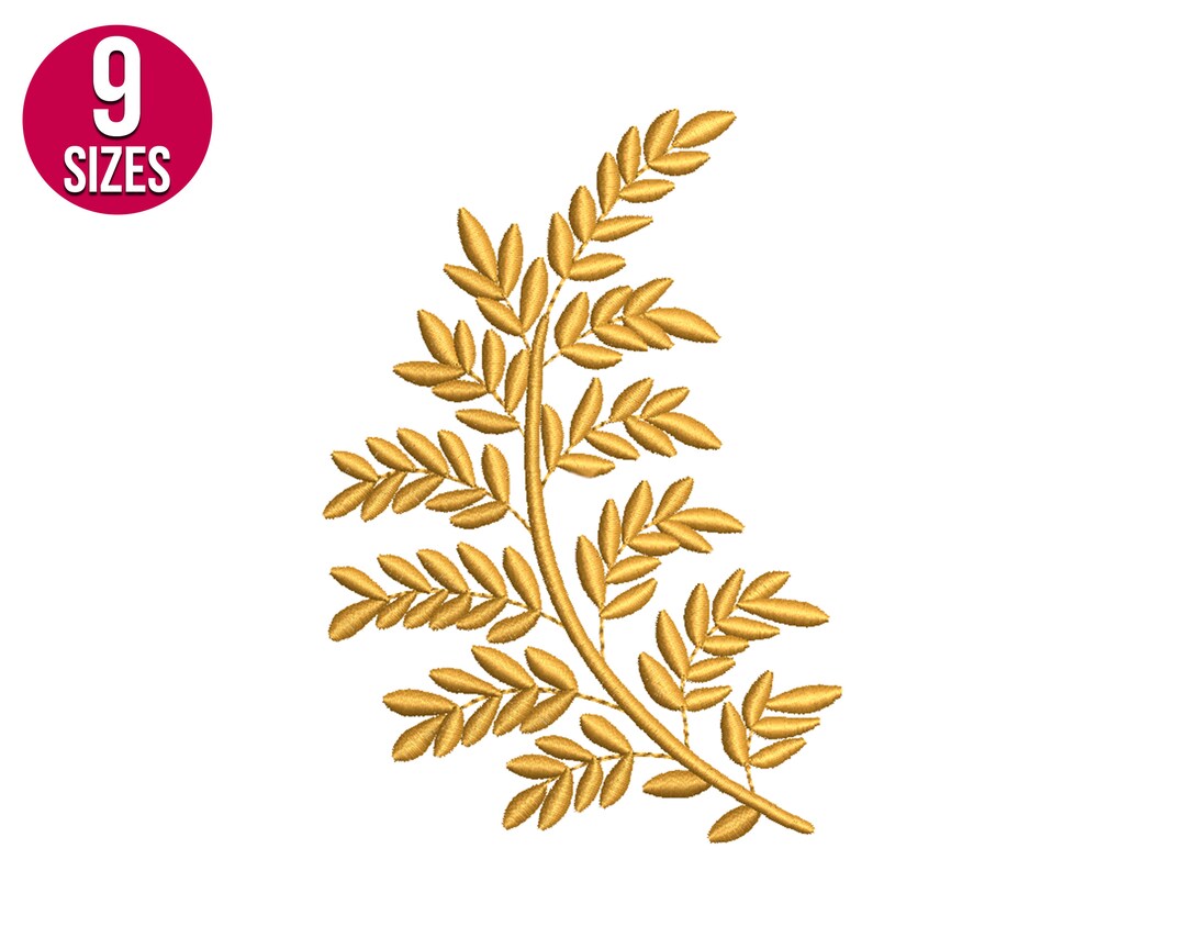 Tree Branch Embroidery Design, Christmas, Xmas, Machine Embroidery File ...