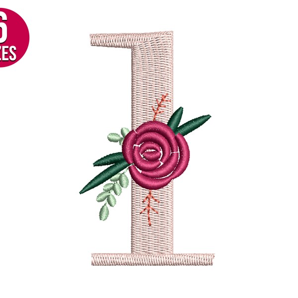 Number 1 Embroidery - Etsy