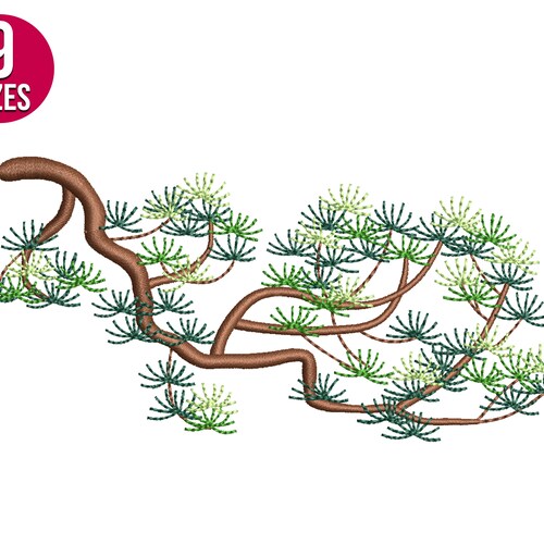 Floral Frame Machine Embroidery Design Instant Download - Etsy