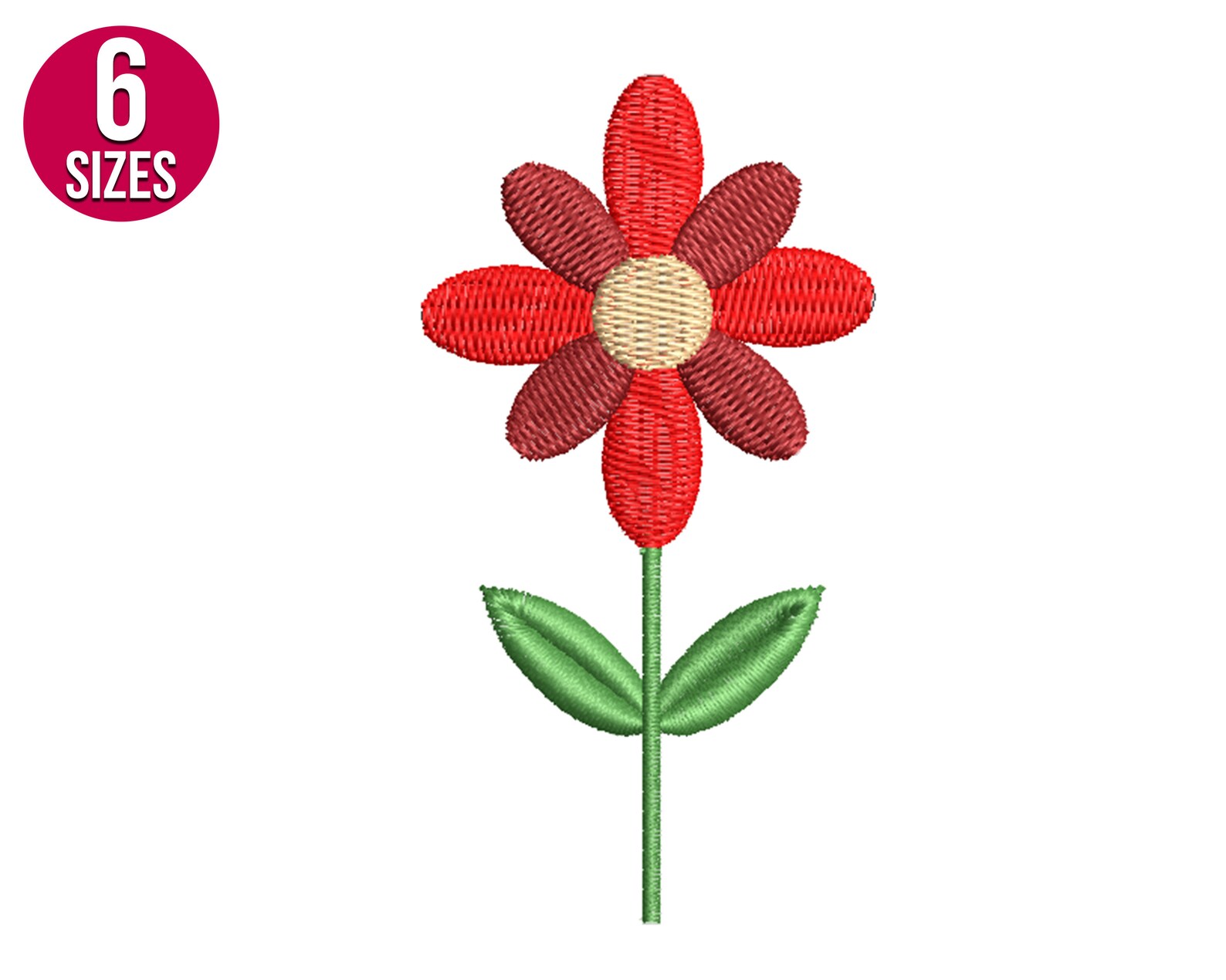 Mini Flower Embroidery Design Machine Embroidery File - Etsy