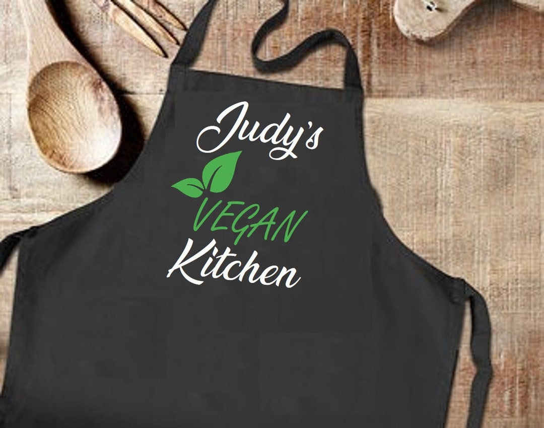 Personalised Apron Vegan Kitchen Funny Novelty Valentines Day Gift for ...