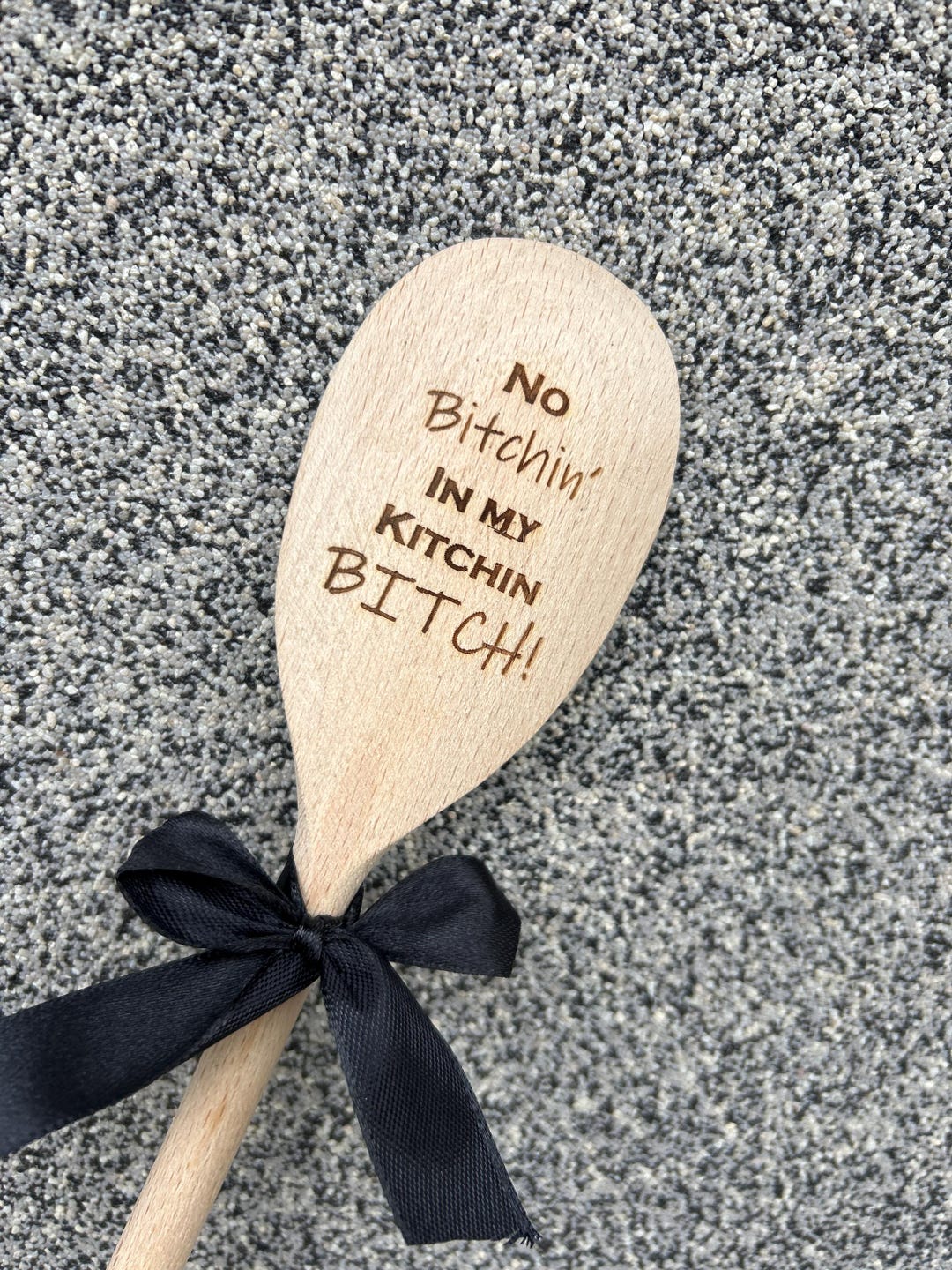 Personalised Wooden Spoon Rude Present Funny Gift Idea Fun Christmas ...