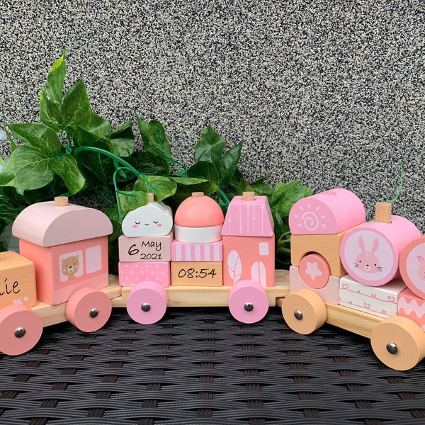 Pink Train - Etsy