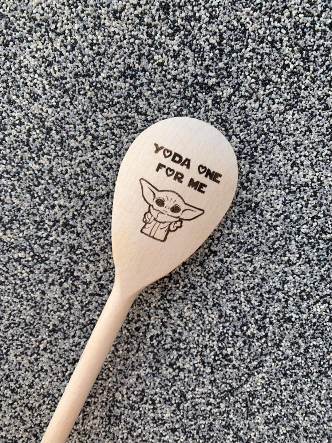 Star Wars Inspired Wooden Spatchy Spatch Yoda One for Me Spoon - Etsy UK