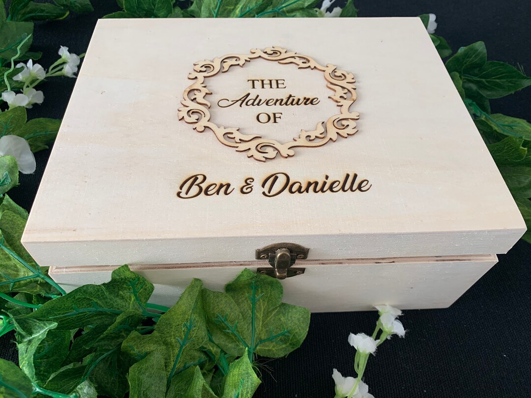 Personalized Wooden Adventure Keepsake Box, Memory Box, Unique Gift for ...