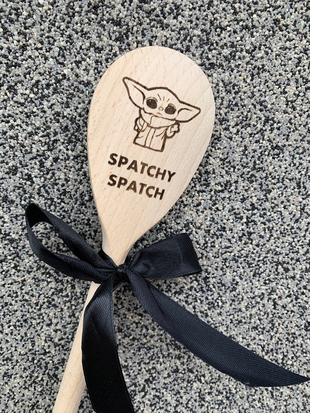 Star Wars Inspired Wooden Spatchy Spatch Spoon Baking Wood Engraved ...