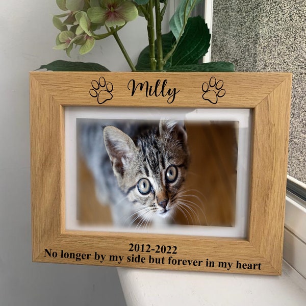 Cat Photo Frame - Etsy UK