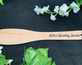 Personalised Wooden Spanking Spoon Custom Gift Idea - Etsy