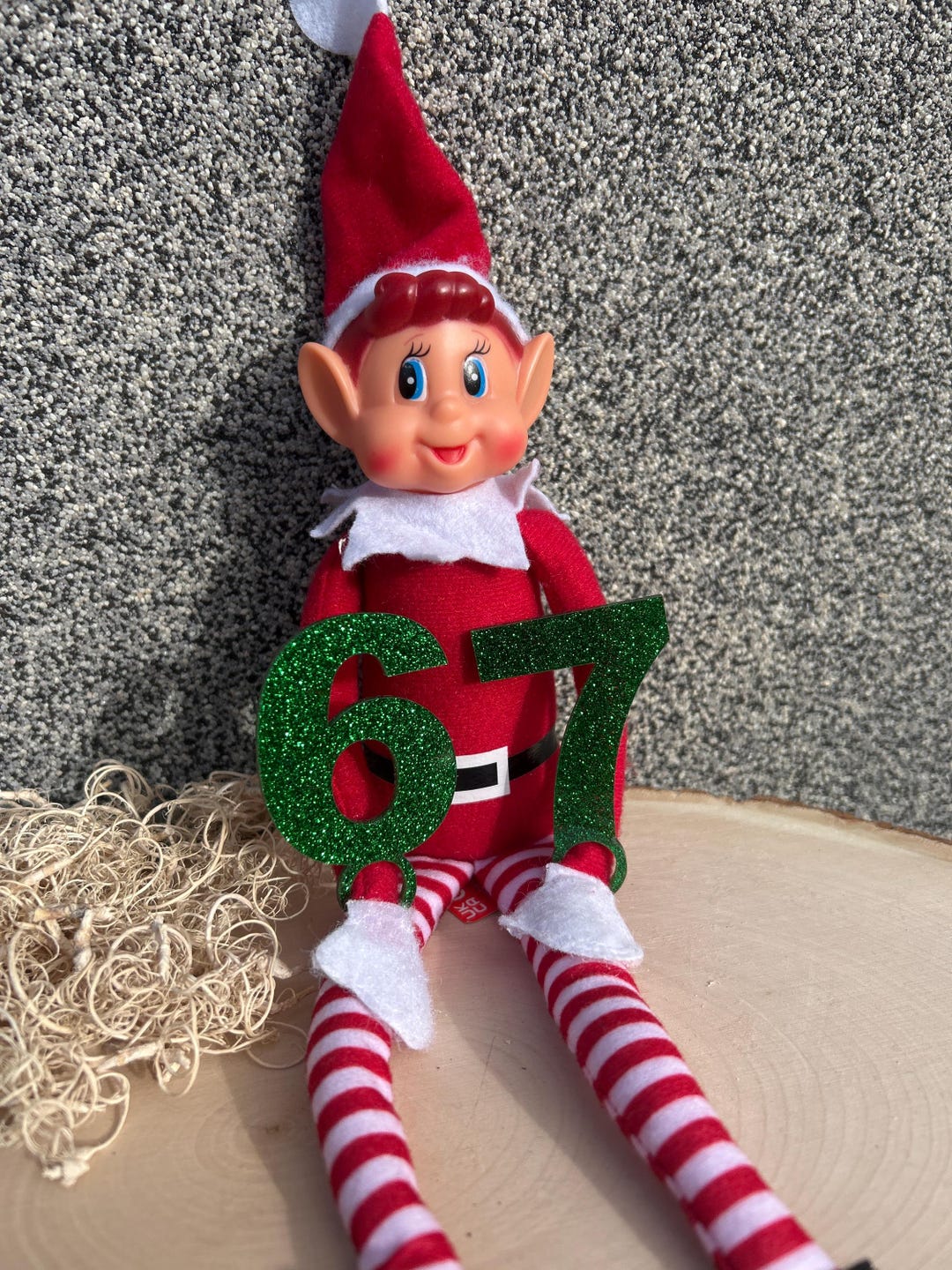 Cheeky Elf 6 7 Cuffs Prop Christmas Elf is Back - Etsy UK