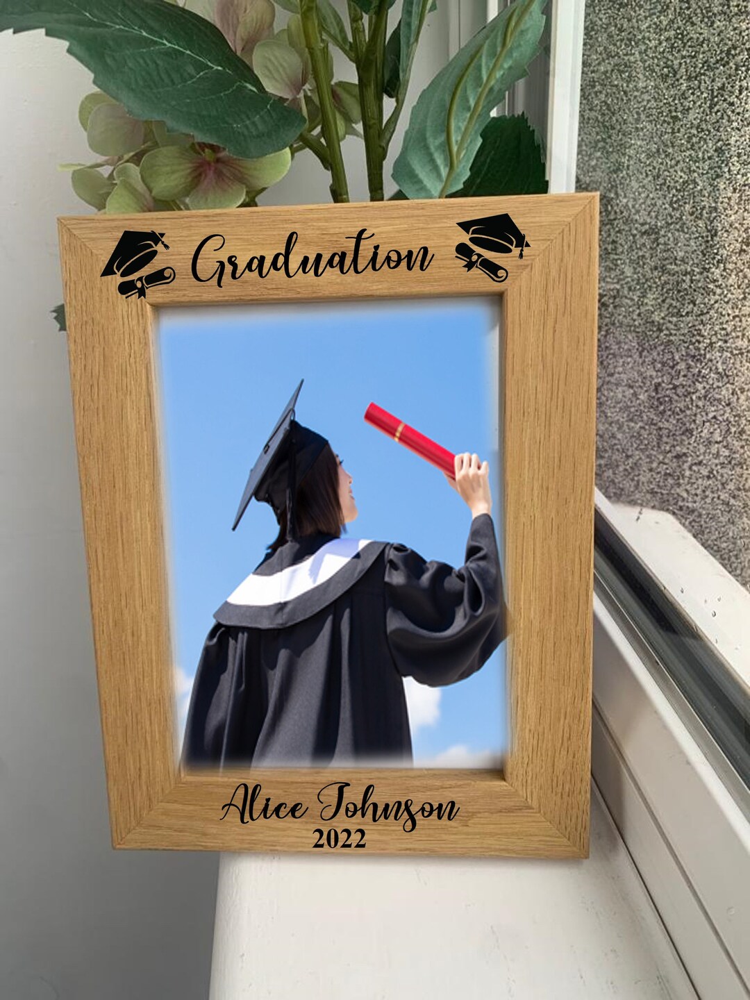 Personalised Graduation Wooden Photo Frame Gifts Ideas & for A ...
