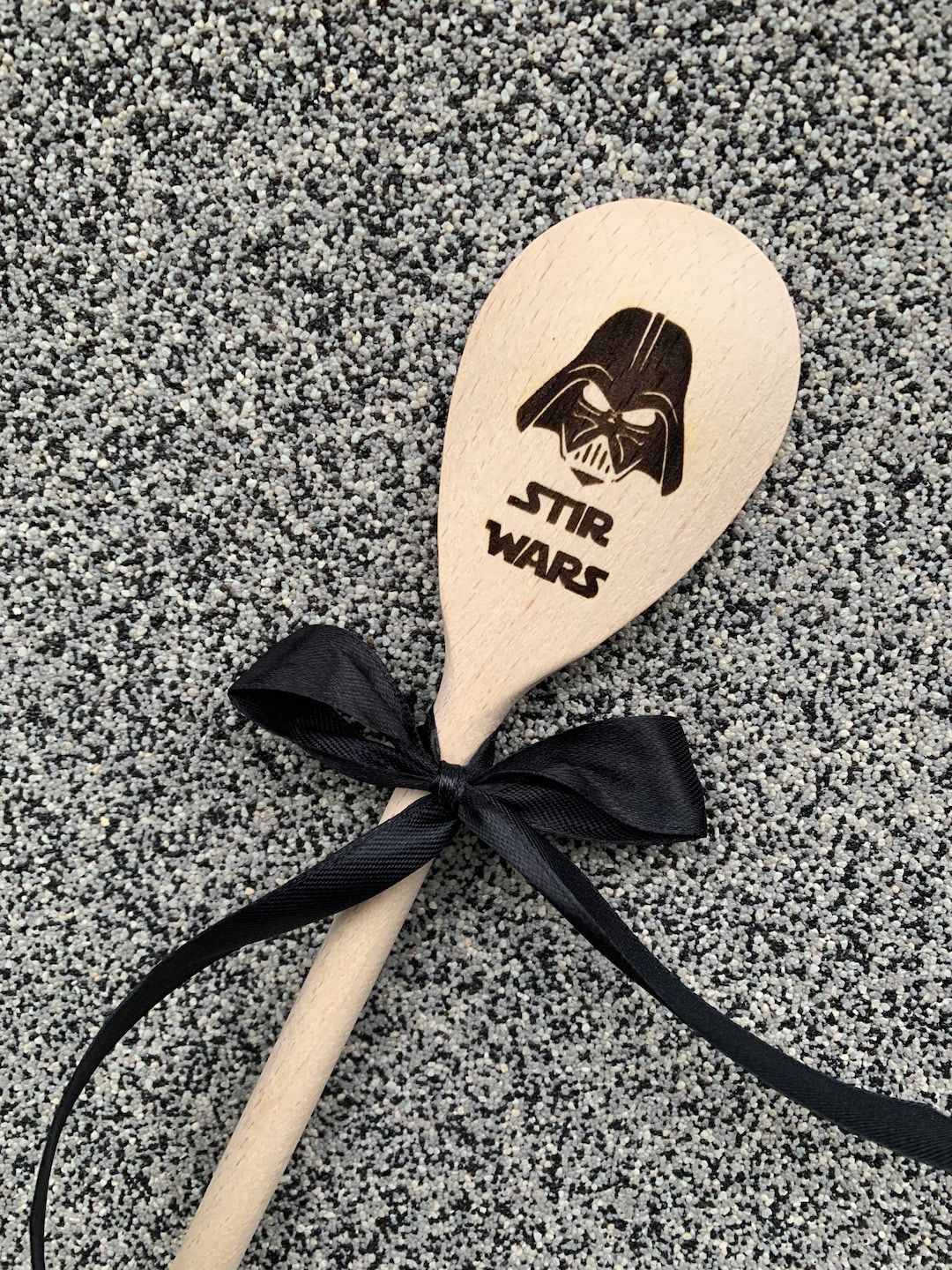 Star Wars Inspired Wooden Spatchy Spatch Spoon Baking Wood Engraved ...