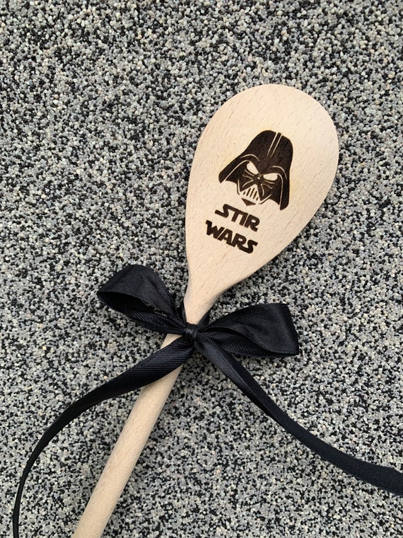 Star Wars Inspired Wooden Spatchy Spatch Spoon Baking Wood - Etsy Canada