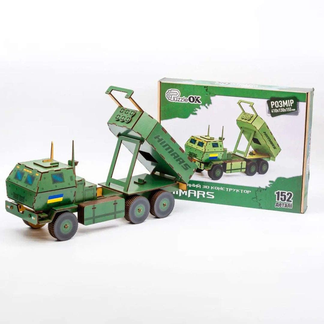 Wooden 3D Designer Himars M142 HIMARS a Long-range Rocket - Etsy