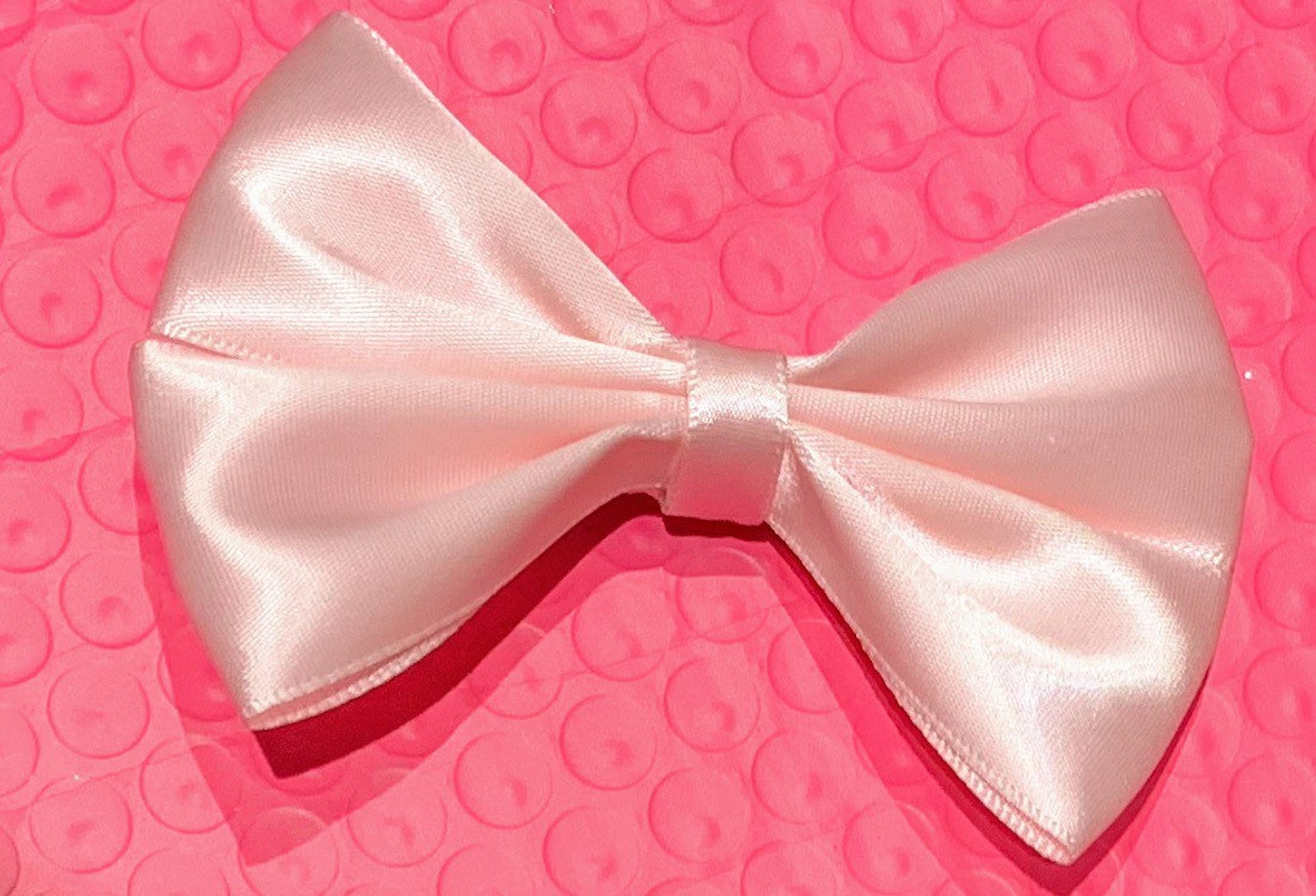 Light Pink Hair Bow Baby Pink | Etsy