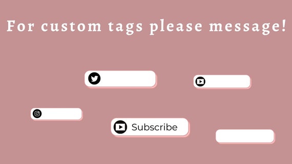 YouTube Vlogger Tag PNG OVERLAY YouTube Editing youTube Video Tag ...