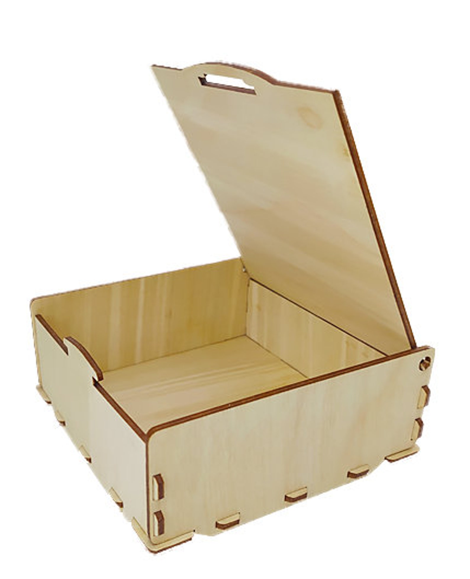 Boîte en bois personnalisable / Boîte en bois de découpe laser | Etsy