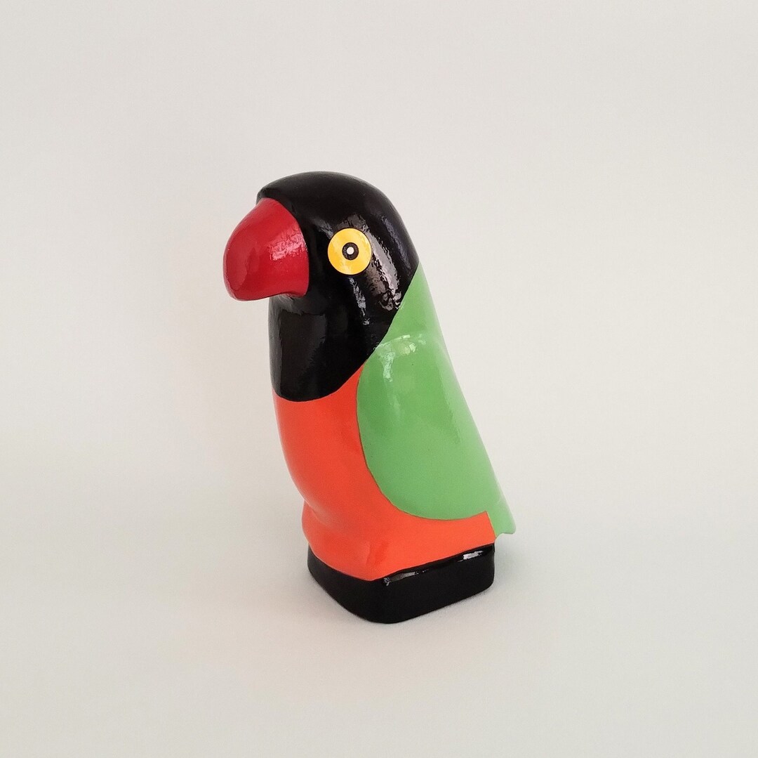 Parrots/paper Mache Parrot/paper Mache and Cardboard Parrots - Etsy