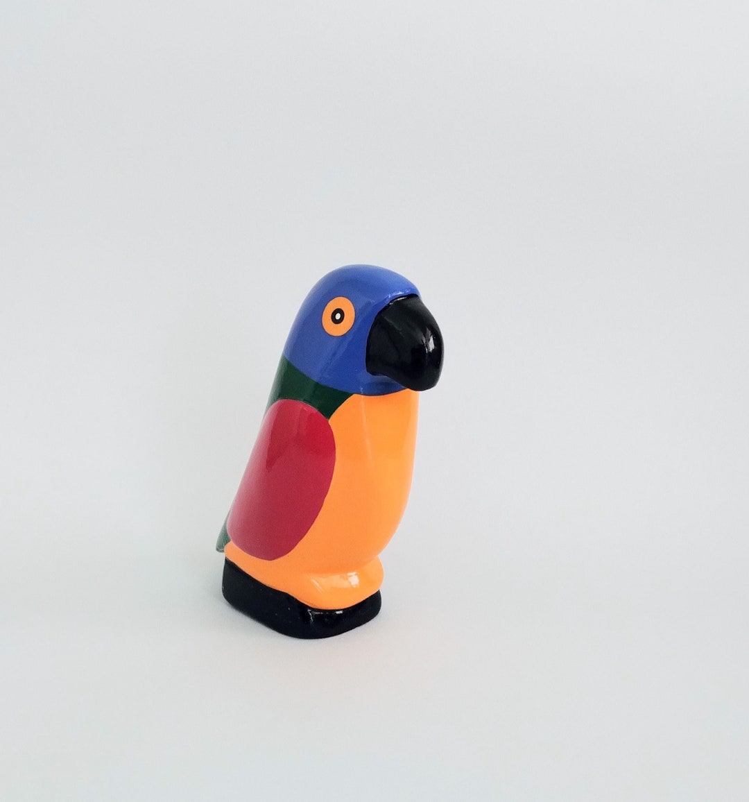 Parrots/paper Mache Parrot/paper Mache and Cardboard Parrots - Etsy