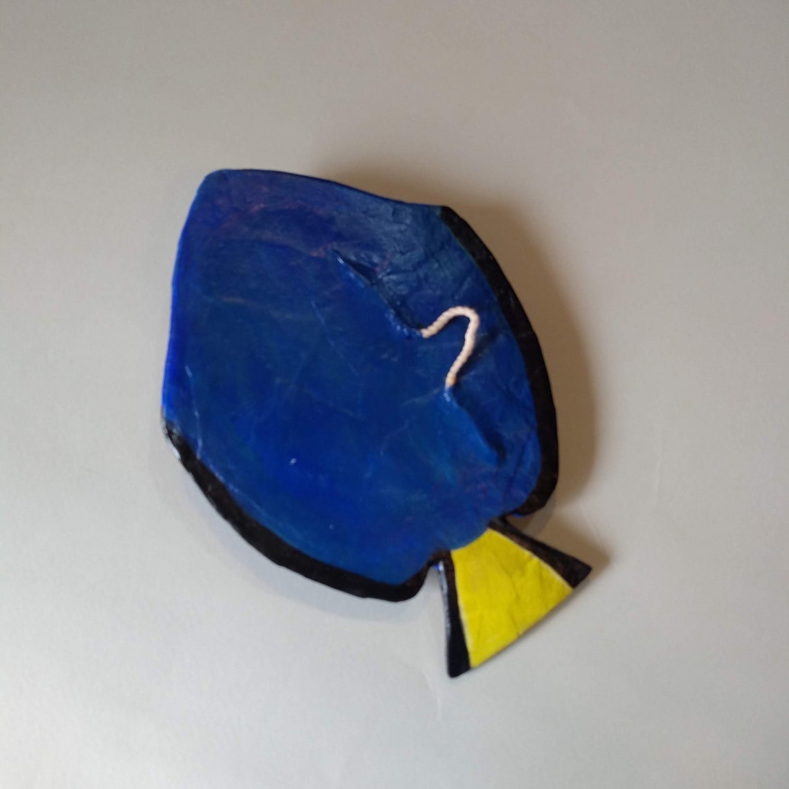 Fish/four Tropical Fish Wall/paper Mache/paper Mache Fish - Etsy
