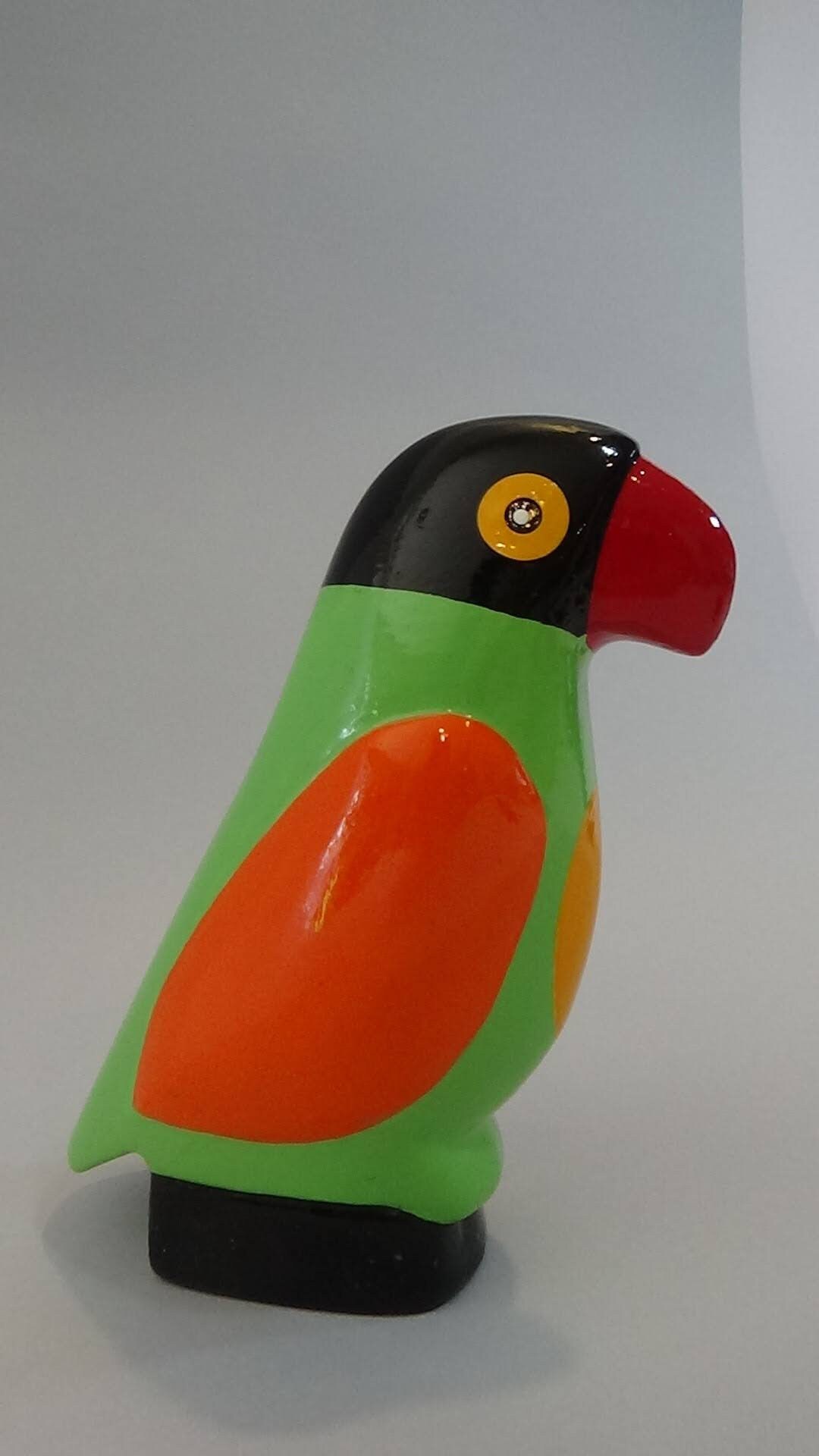 Parrots/paper Mache Parrot/paper Mache and Cardboard Parrots. - Etsy