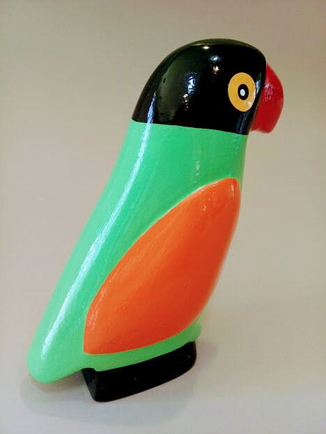 Parrots/paper Mache Parrot/paper Mache and Cardboard Parrots. - Etsy