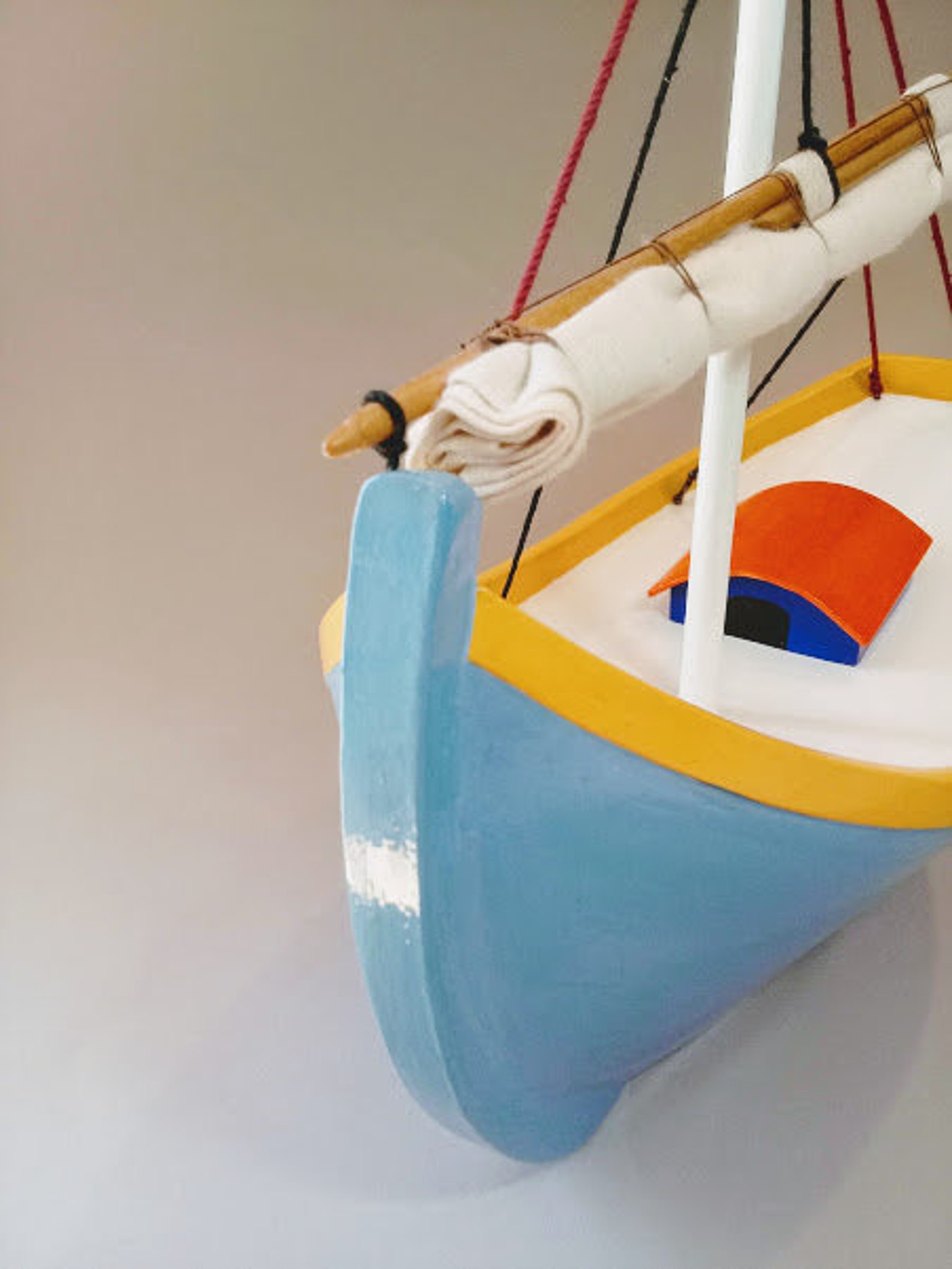 Sailing Boat/sailboat/barco De Cardboard, Papel Mache Y Cartapesta ...