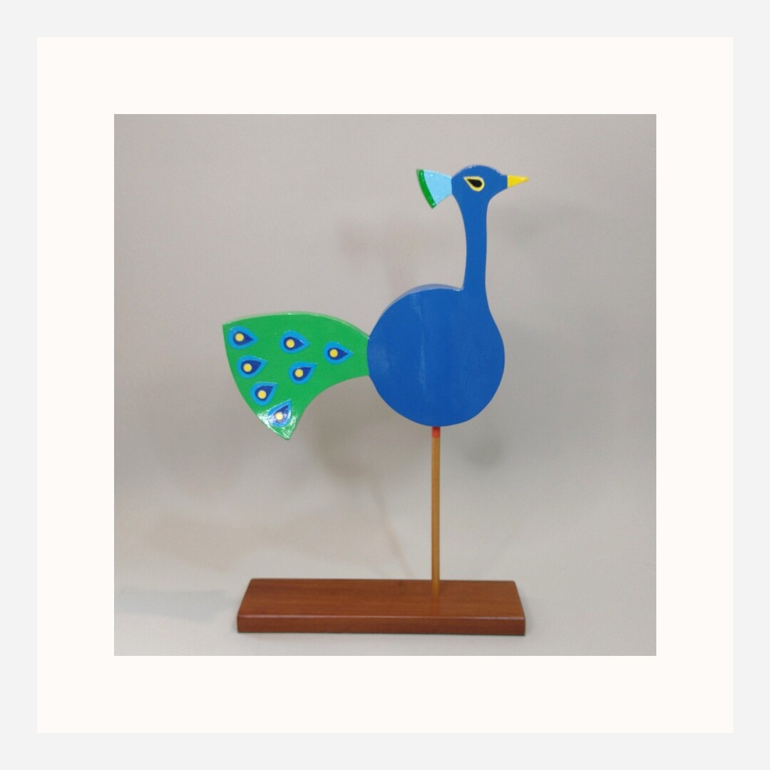 Peacock/peacock Made of Cardboard, Cartapesta and Papier-mache. With ...