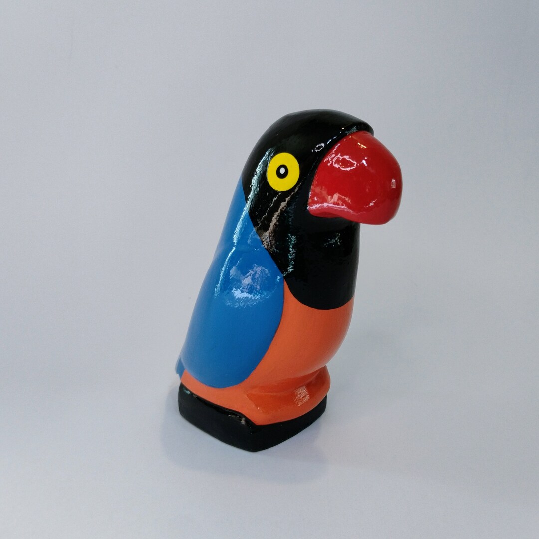 Parrots/paper Mache Parrot/paper Mache and Cardboard Parrots. - Etsy