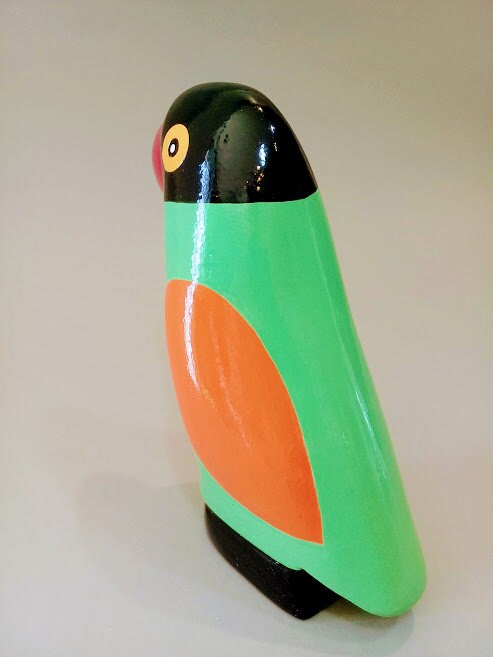 Parrots/paper Mache Parrot/paper Mache and Cardboard Parrots. - Etsy