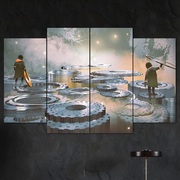 Multi Panel Art - Etsy