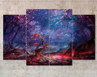 Multi Panel Wall Art | Etsy