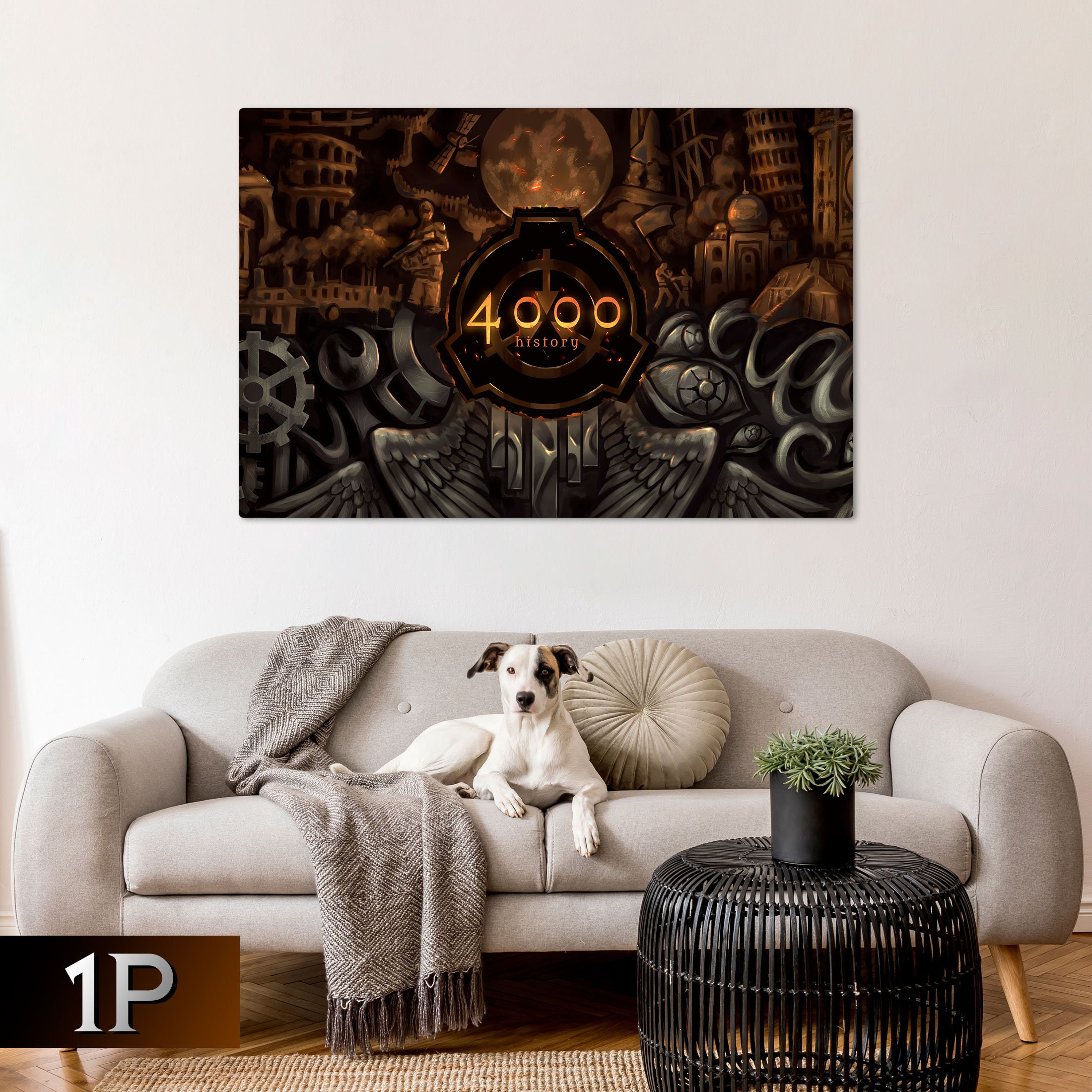 SCP Foundation Art SCP 40000 Science Fiction Wall Decor - Etsy UK